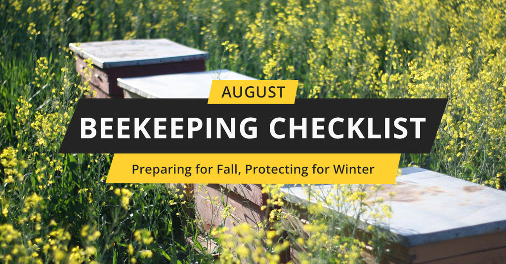 August Beekeeping Checklist: Preparing for Fall, Protecting for Winter ...