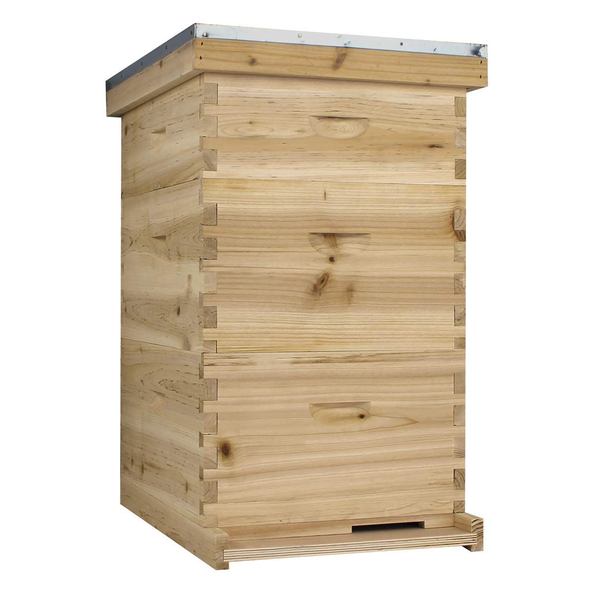 NuBee 10 Frame Full Bee Hive - 2 Deep Brood Boxes & 1 Medium Bee Box ...