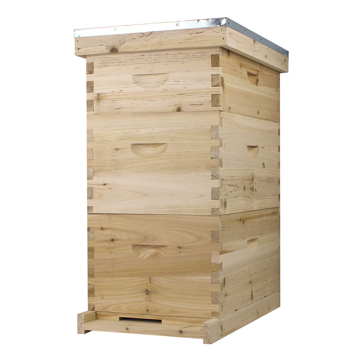 NuBee 8-Frame Beehive Kit – Unassembled (2 Deep + 1 Medium) – Galena Farms