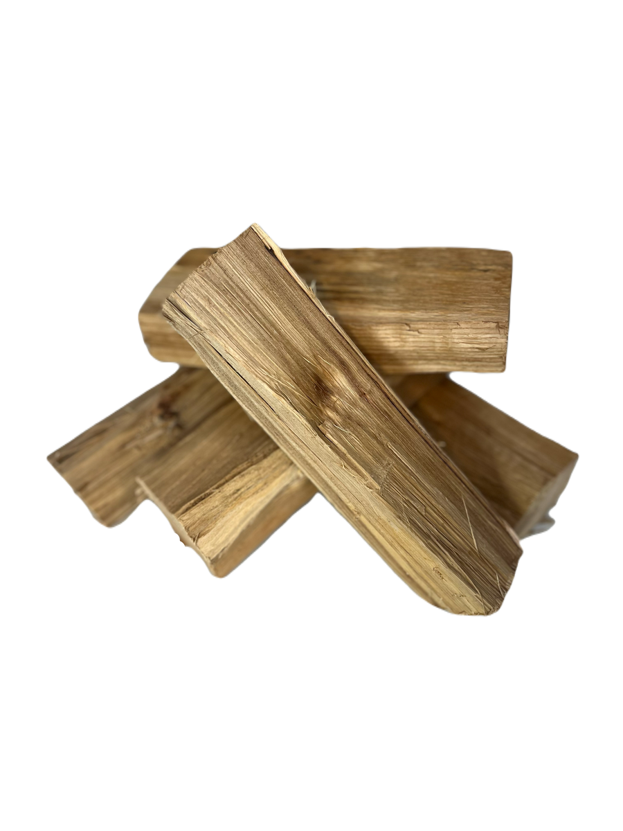 Premium Hickory Wood 10" Splits for Smoking and BBQ – Galena Farms