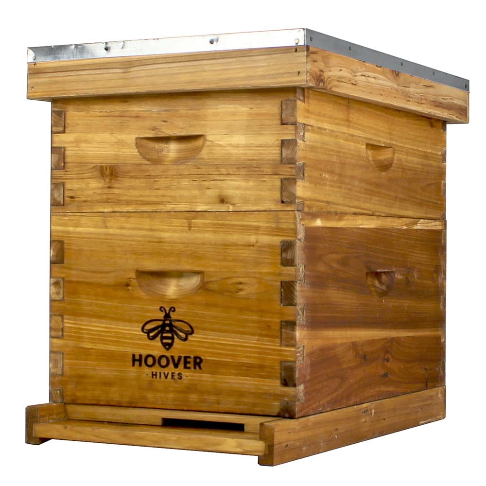 Hoover Hives 8 Frame Full Beehive - 1 Deep & 1 Medium Bee Box – Galena ...